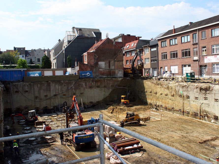 Micropalen voor Project Ganzendries te Mechelen | Realisaties | Ottaer ...