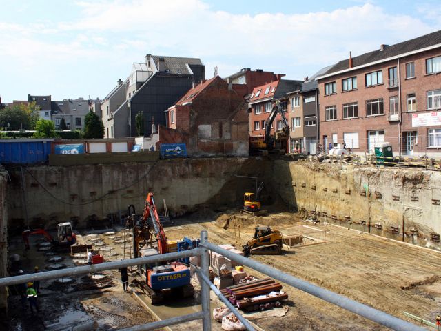 Micropalen voor Project Ganzendries te Mechelen | Realisaties | Ottaer ...